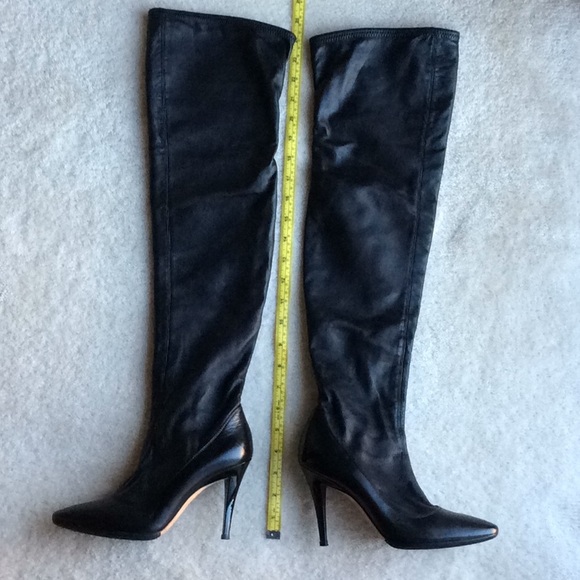 Escada | Shoes | Escada Italian Leather Over The Knee Boots | Poshmark